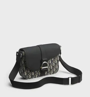 Dior Saddle Heritage Messenger Bag - Black