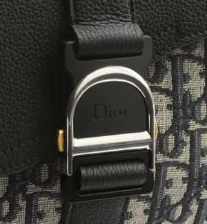 Dior Saddle Heritage Messenger Bag - Black