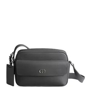 Dior Cd Icon Zipped Messenger Bag