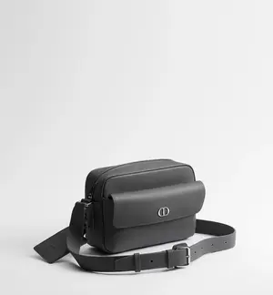 Dior Cd Icon Zipped Messenger Bag