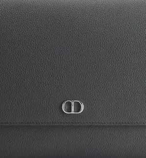 Dior Cd Icon Messenger Bag - Black