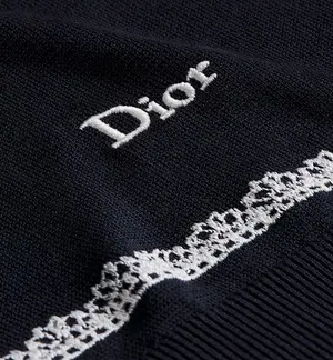 Dior Embroidered Signature Cardigan