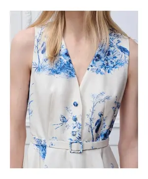 Dior Mid-length Belted Dress