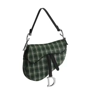 Dior Saddle Bag With Strap - Green