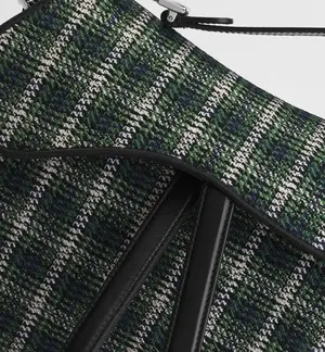 Dior Saddle Bag With Strap - Green