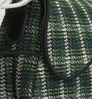 Dior Saddle Bag With Strap - Green