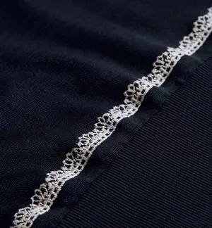 Dior Sweater Vest With Bow Neckline And Monogram Detail