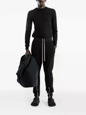 Rick Owens Tecuatl Zip-detail Track Pants - Black