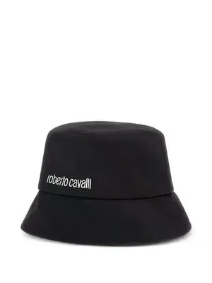Roberto Cavalli Logo Embroidered Bucket Hat