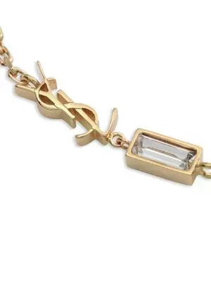 Saint Laurent Cassandra Rhinestone Bracelet