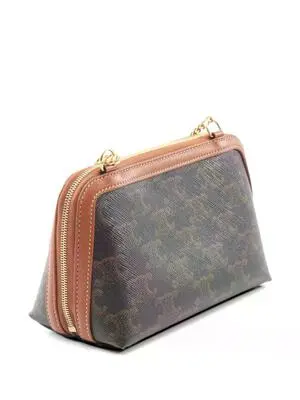 Celine Triomphe Chain Clutch Bag