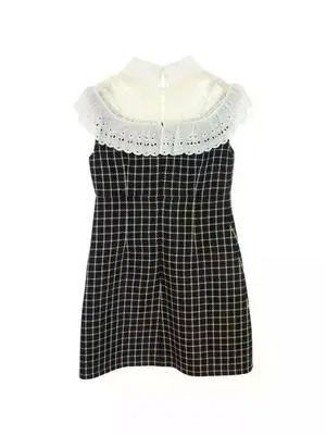 Miu Miu Lace Check Dress