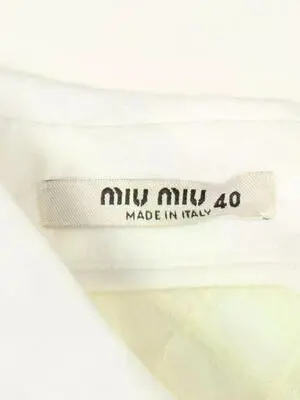 Miu Miu Lace Check Dress