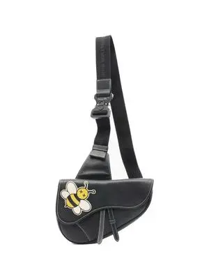Dior Kaws Bee Body Bag - Black