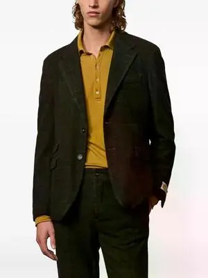 Massimo Alba Prince Of Wales Virgin Wool Jacket
