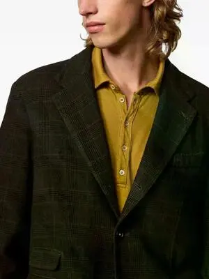 Massimo Alba Prince Of Wales Virgin Wool Jacket