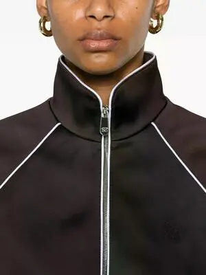 Sandro Piped Cropped Jacket