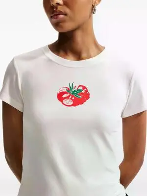 Nike Graphic Print Cropped T-shirt