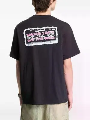 VANS Barb Plate Graphic-print Loose-fit T-shirt