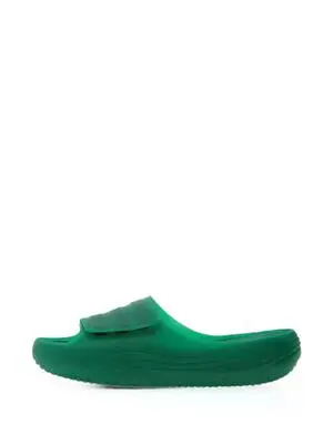 Adidas Adislide Touch-strap Slides - Green