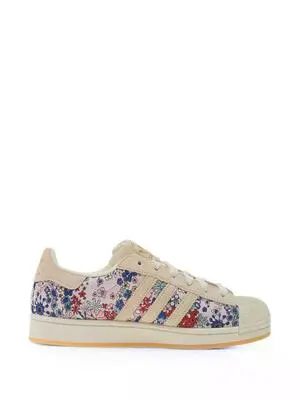Adidas Superstar Ii Floral Print Low-top Sneakers