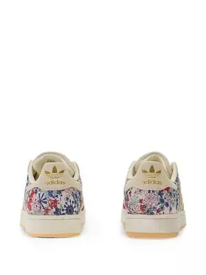 Adidas Superstar Ii Floral Print Low-top Sneakers