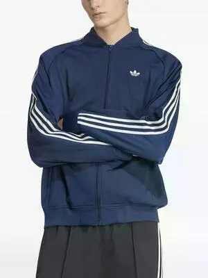 Adidas Britcore Superstar Zip-up Sweater - Blue