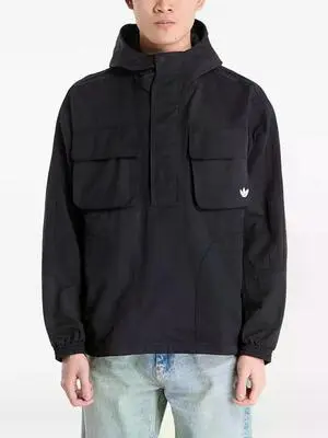 Adidas Britcore Parka Hooded Jacket - Black