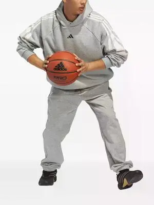 Adidas Logo Print Basketball Track Pants