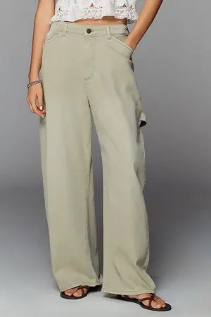 PILCRO Kayden Chino High Rise Barrel Pants