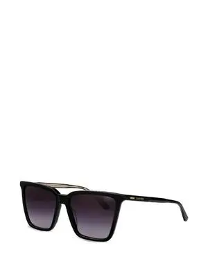 Calvin Klein Square Frame Gradient Sunglasses