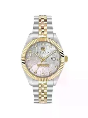 Philipp Plein Date Superlative 41mm Watch - Silver