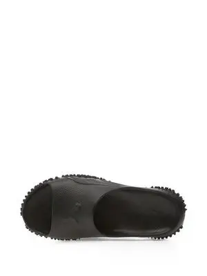 PUMA Mostro Debossed-logo Slides