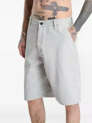 DAILY PAPER Washed Monogram Shorts