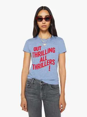 MOTHER The Lil Goodie Goodie "out Thrilling All Thrillers!" T-shirt - Red