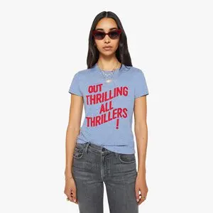 MOTHER The Lil Goodie Goodie "out Thrilling All Thrillers!" T-shirt - Red