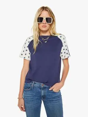 MOTHER The S/s Concert Race Patriot T-shirt - Blue