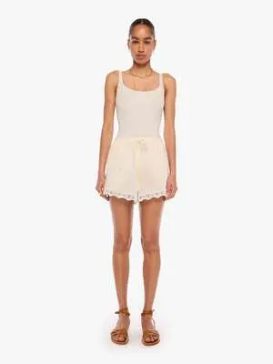 Xirena Danny Embroidered Cotton Shorts