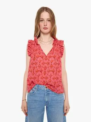 Xirena Bex Top Ruby Shell - Orange