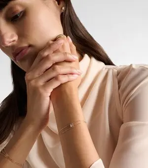 REPOSSI 18kt Rose Gold Diamond Bracelet
