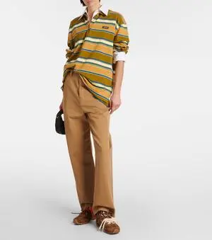 Miu Miu X New Balance 530 Sl Suede Sneakers - Brown