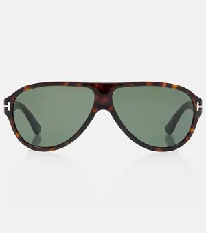 TOM FORD Aviator Sunglasses - Brown