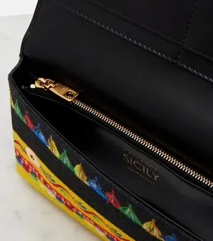 Dolce & Gabbana Sicily Mini Printed Top-handle Bag - Multicoloured