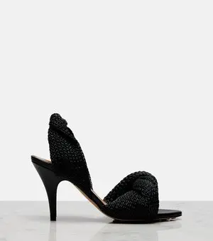 Bottega Veneta Grace Leather Sandals