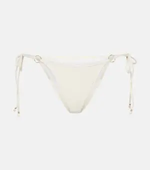 BANANHOT Goldie" Chain Bikini Bottoms - White