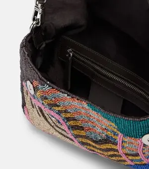 Staud Timmy Beaded Shoulder Bag
