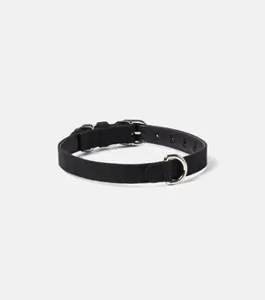 Gucci Gg Canvas Dog Collar - Black