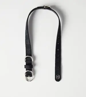 Gucci Gg Canvas Dog Collar