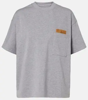 Bottega Veneta Intrecciato T-shirt - Grey