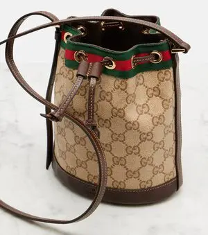 Gucci Mini Bucket Bag - Beige